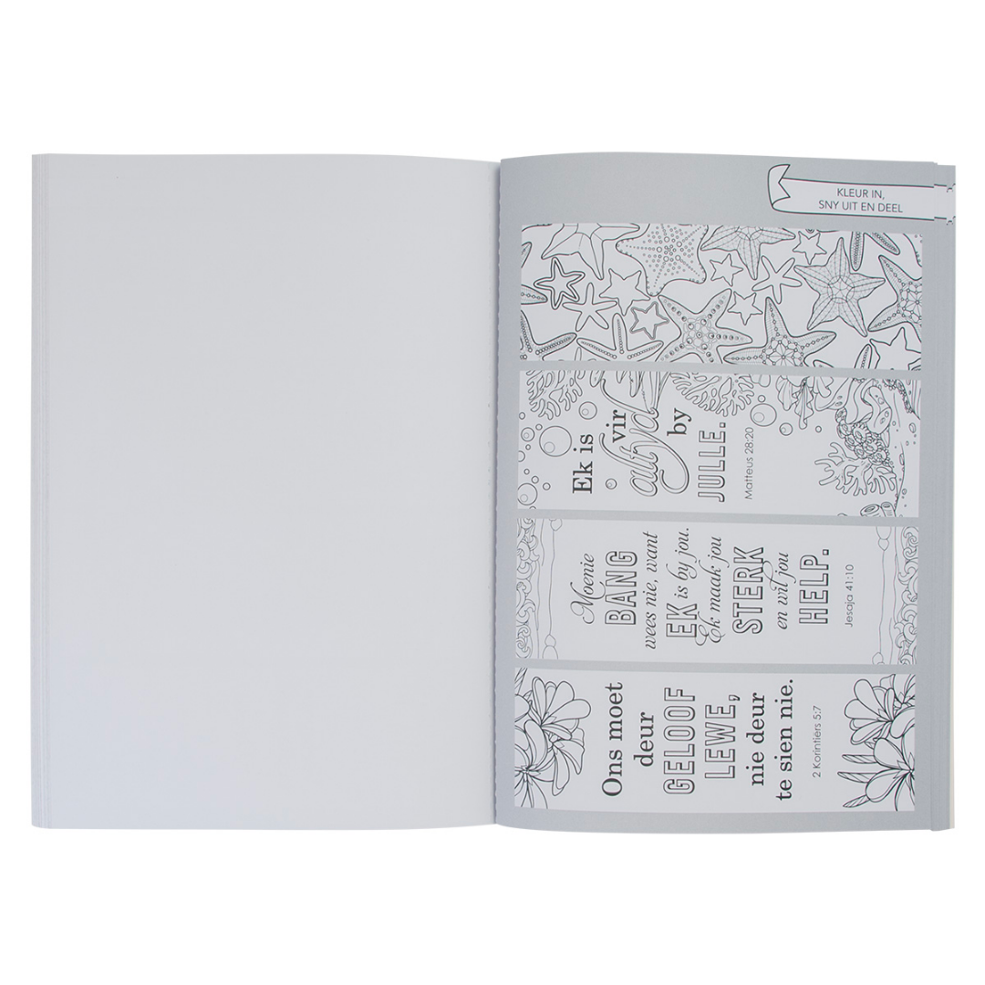 Inkleur Boek Voetspore In Die Sand | SU Books | Buy Christian Books ...